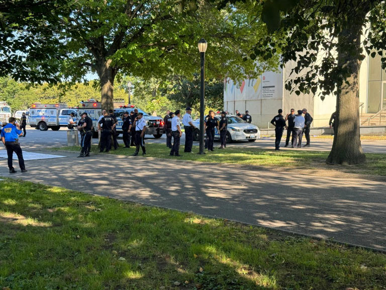 NYPD car runs over man near NYC sports complex hosting US Open tennis ...