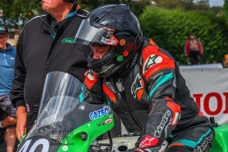 Manx Grand Prix: Fundraiser launched for injured rider Garry Broughton ...