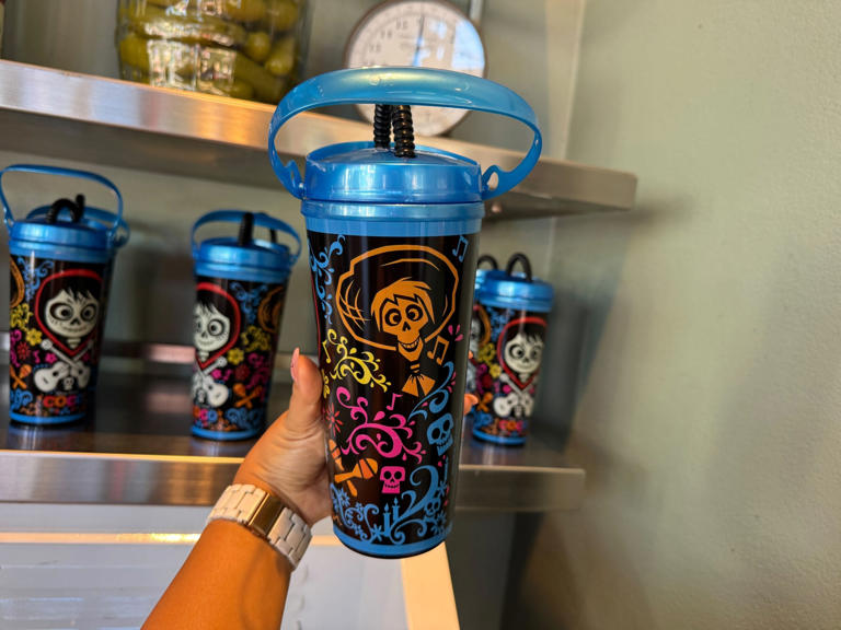 New Coco Day of the Dead Sipper Arrives Early at Disney California ...