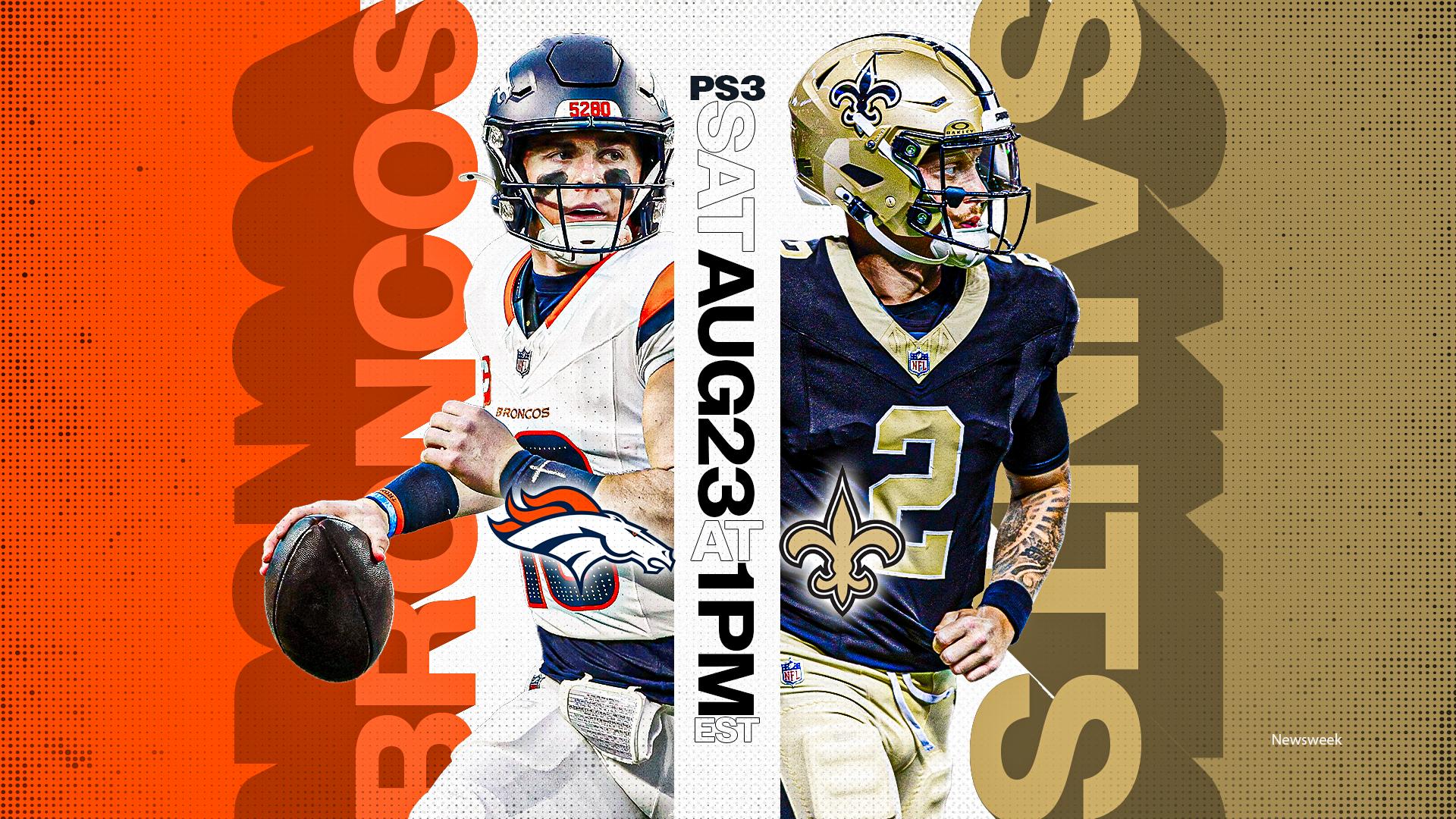 How to Watch Broncos vs Saints: Live Stream NFL Preseason, TV Channel