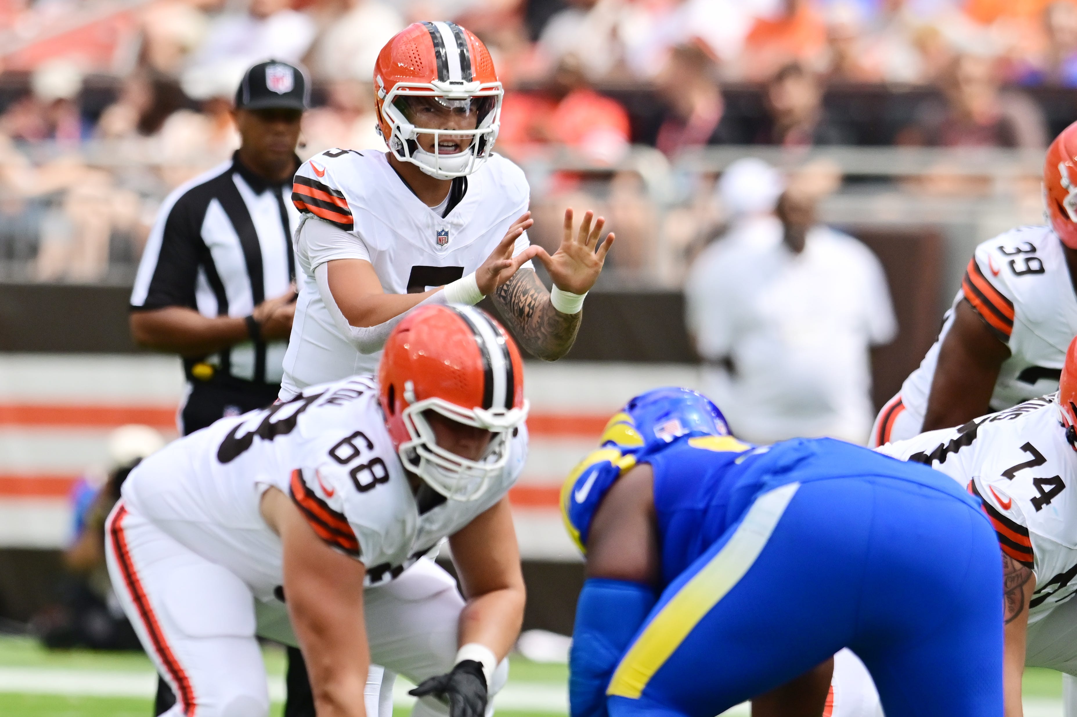 Dillon Gabriel's stats and more in Browns NFL preseason finale vs Rams ...