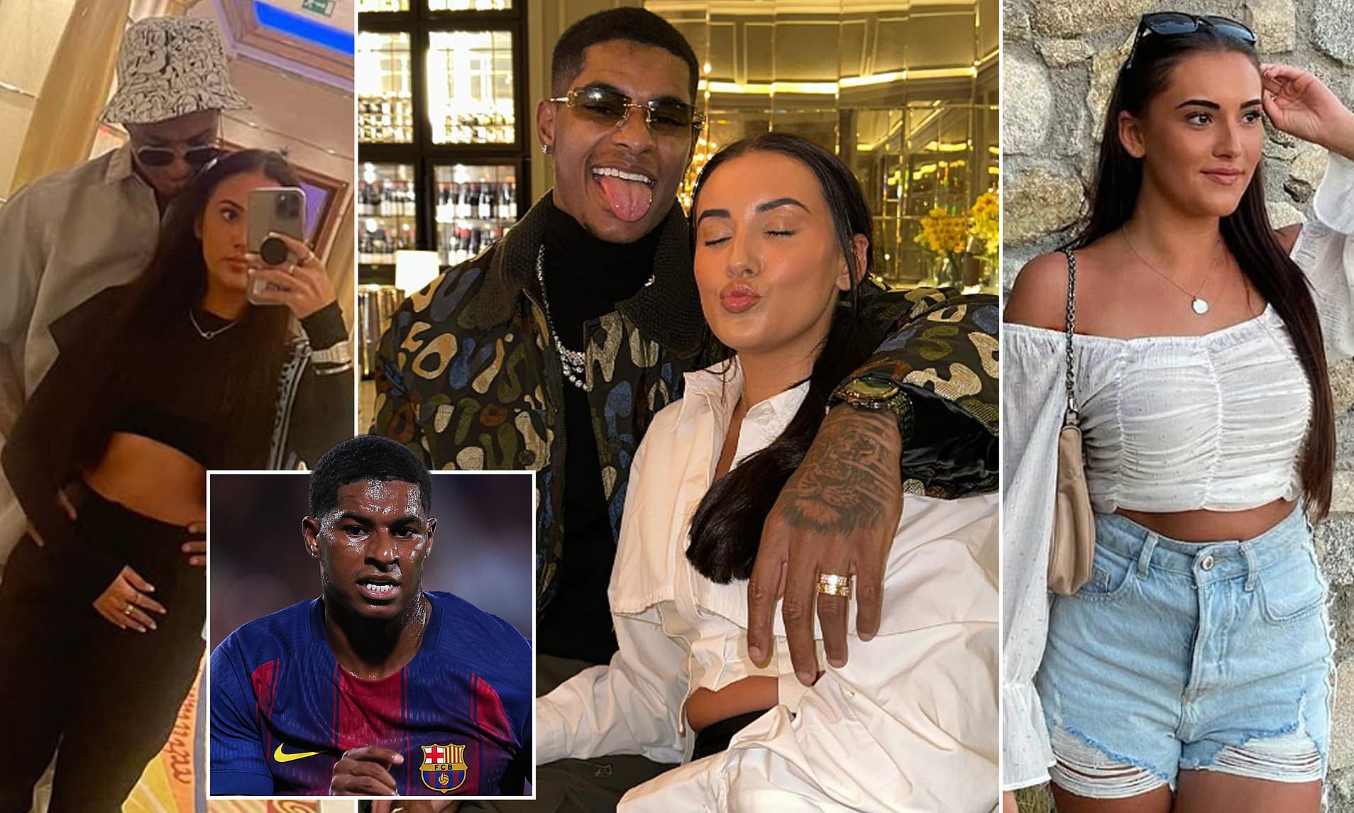 Inside Marcus Rashford's reunion with childhood sweetheart Lucia Loi ...