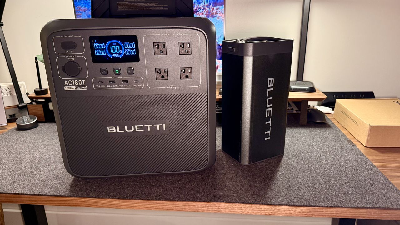 I reviewed the Bluetti AC180T - and this portable power station has one ...