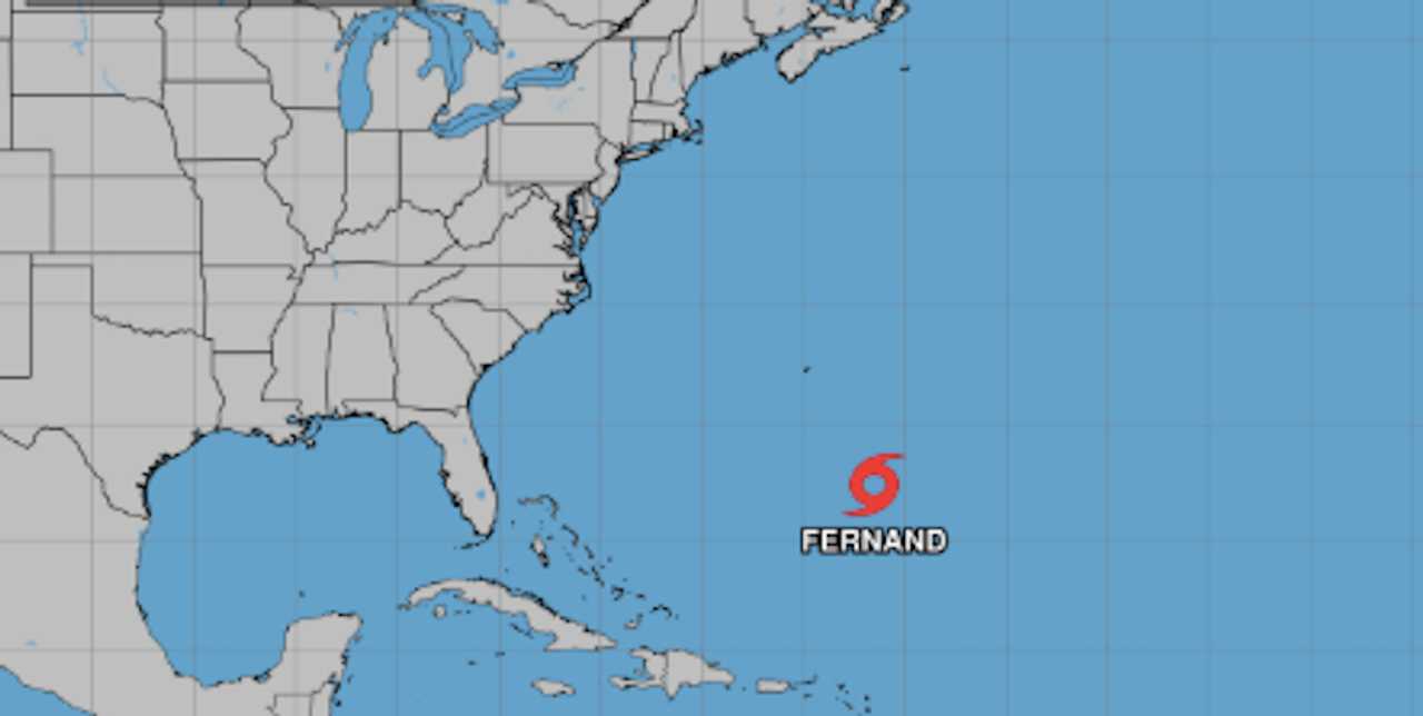 New Tropical Storm Forms In Atlantic: Here's Where Fernand's Headed
