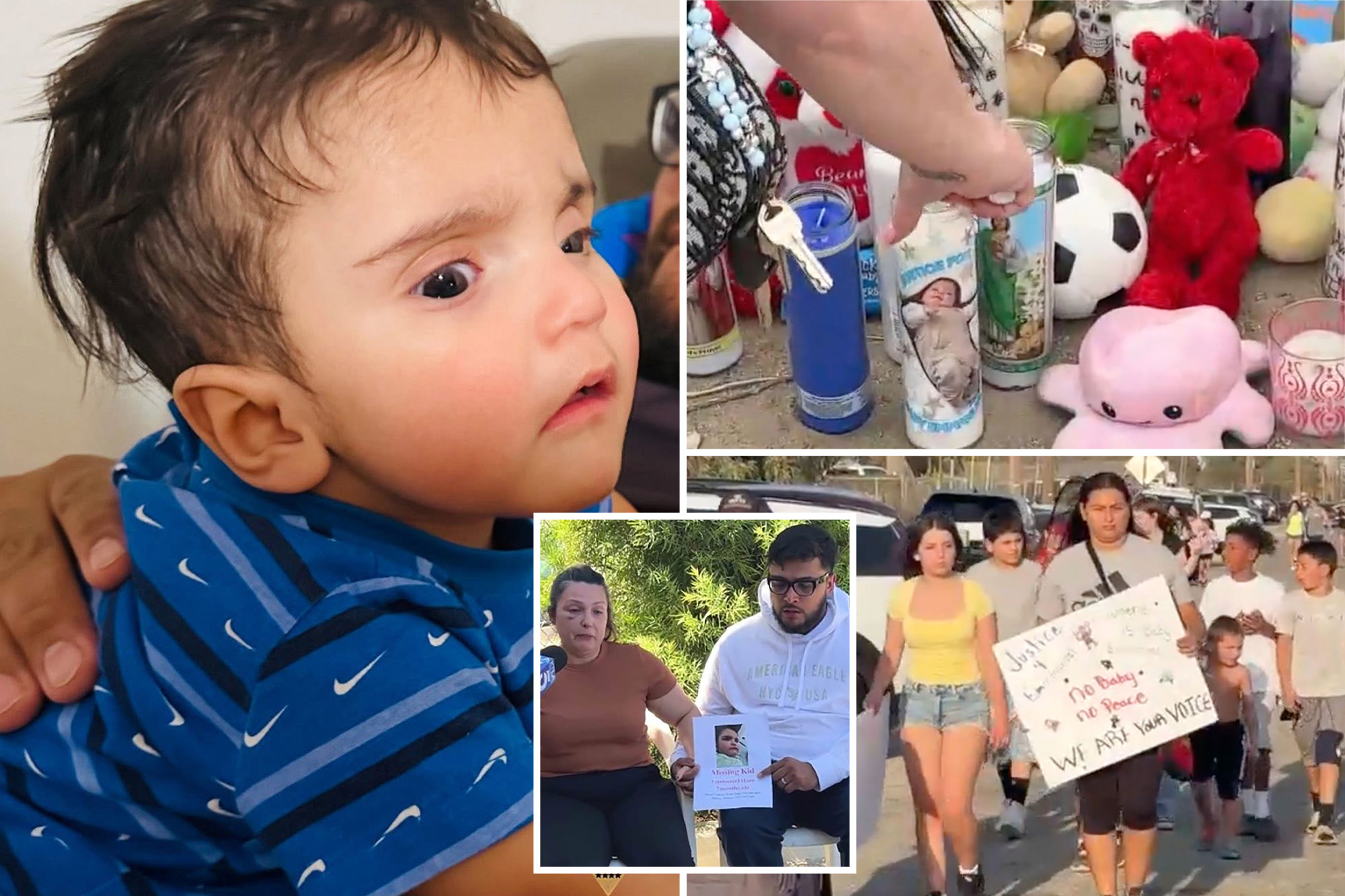 Californians demand answers about missing baby Emmanuel Haro after ...