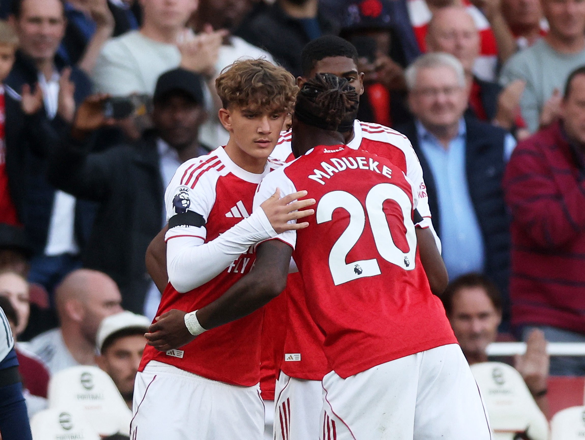 Arsenal v Leeds live: Saka off injured after Gyokeres goals and Dowman ...