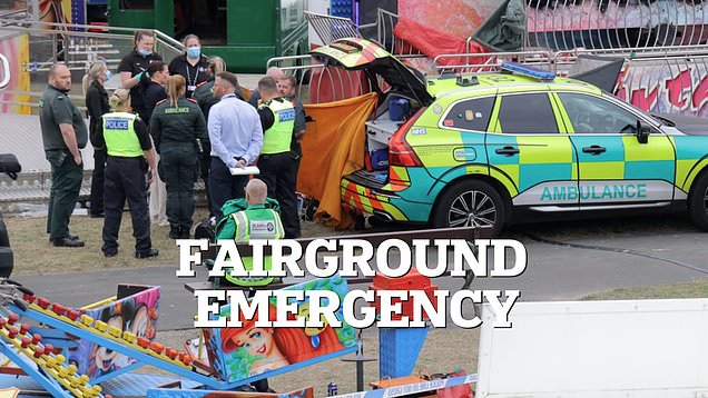 Families' horror as fairground worker is left 'fighting for his life'