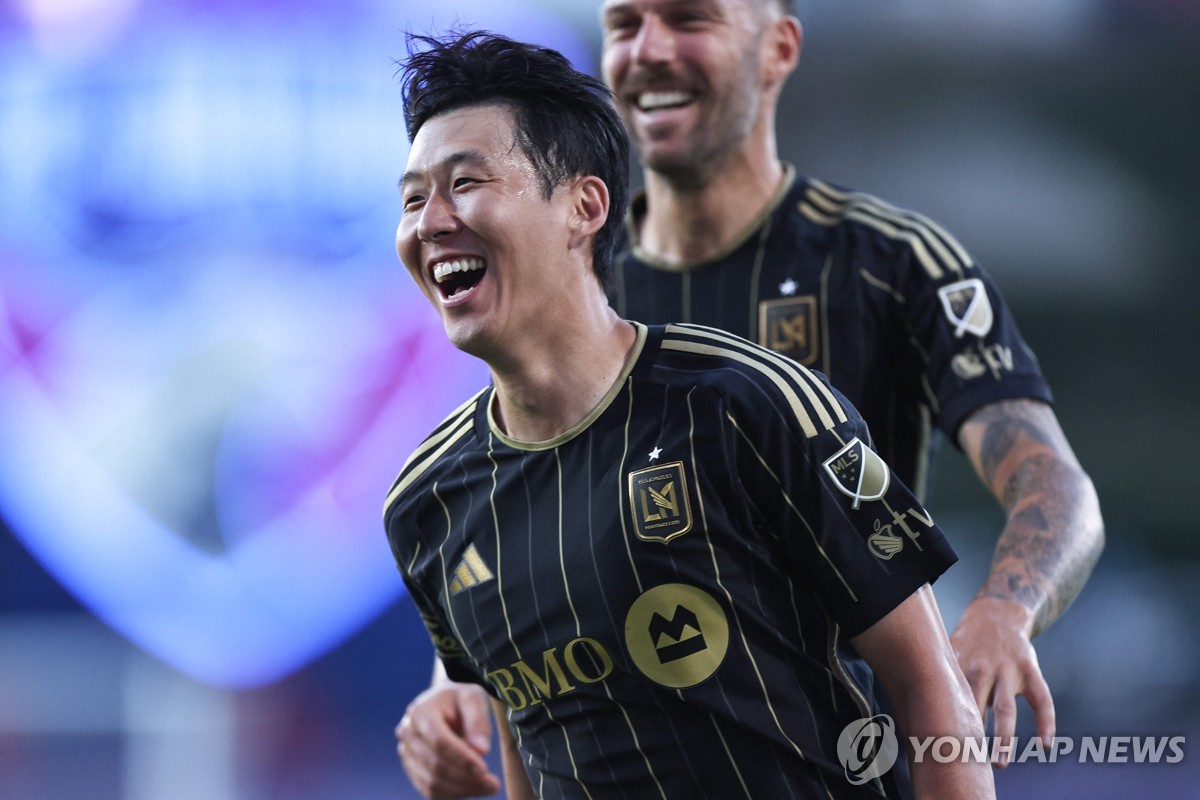 Son Heung-min's 1st MLS marker voted season's best goal