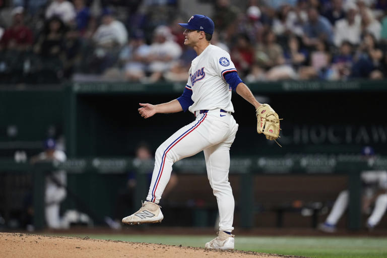 Jack Leiter strikes out career-high 10 as Rangers blow out Guardians 10-0