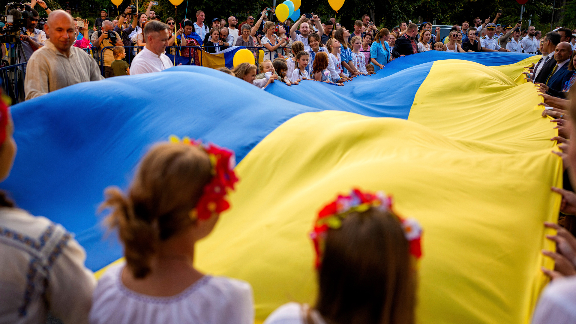 Ukrainians around the world mark 34th Independence Day from Soviet Union