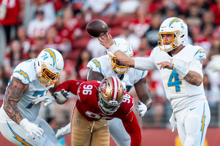 Los Angeles Chargers vs. San Francisco 49ers: Highlights from preseason ...