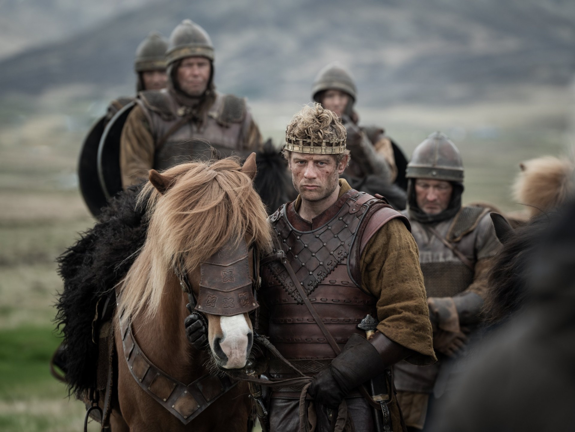 James Norton bit extra's nose on epic BBC battle drama