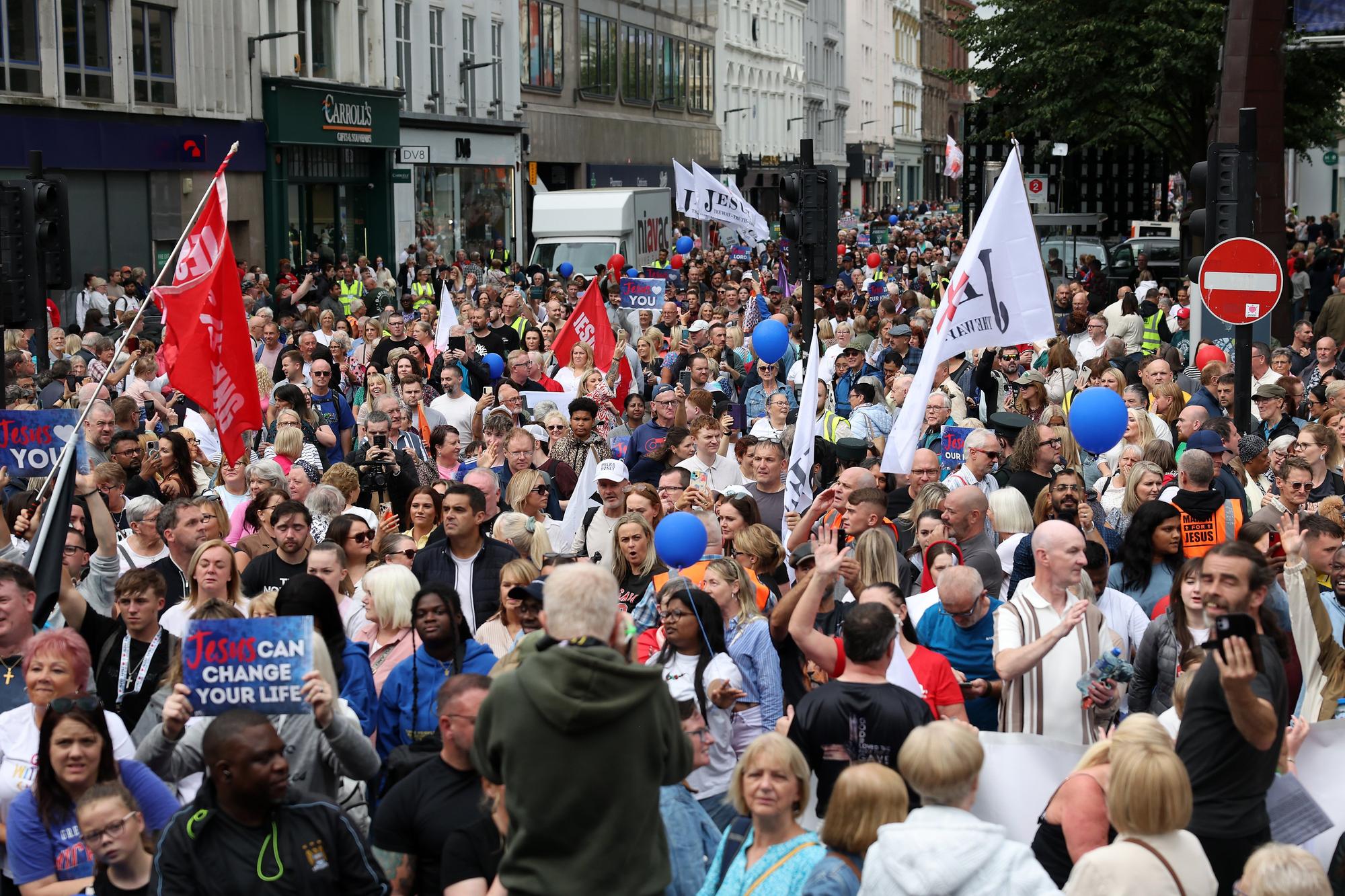 March for Jesus gallery: Catching the atmosphere at the March for Jesus ...