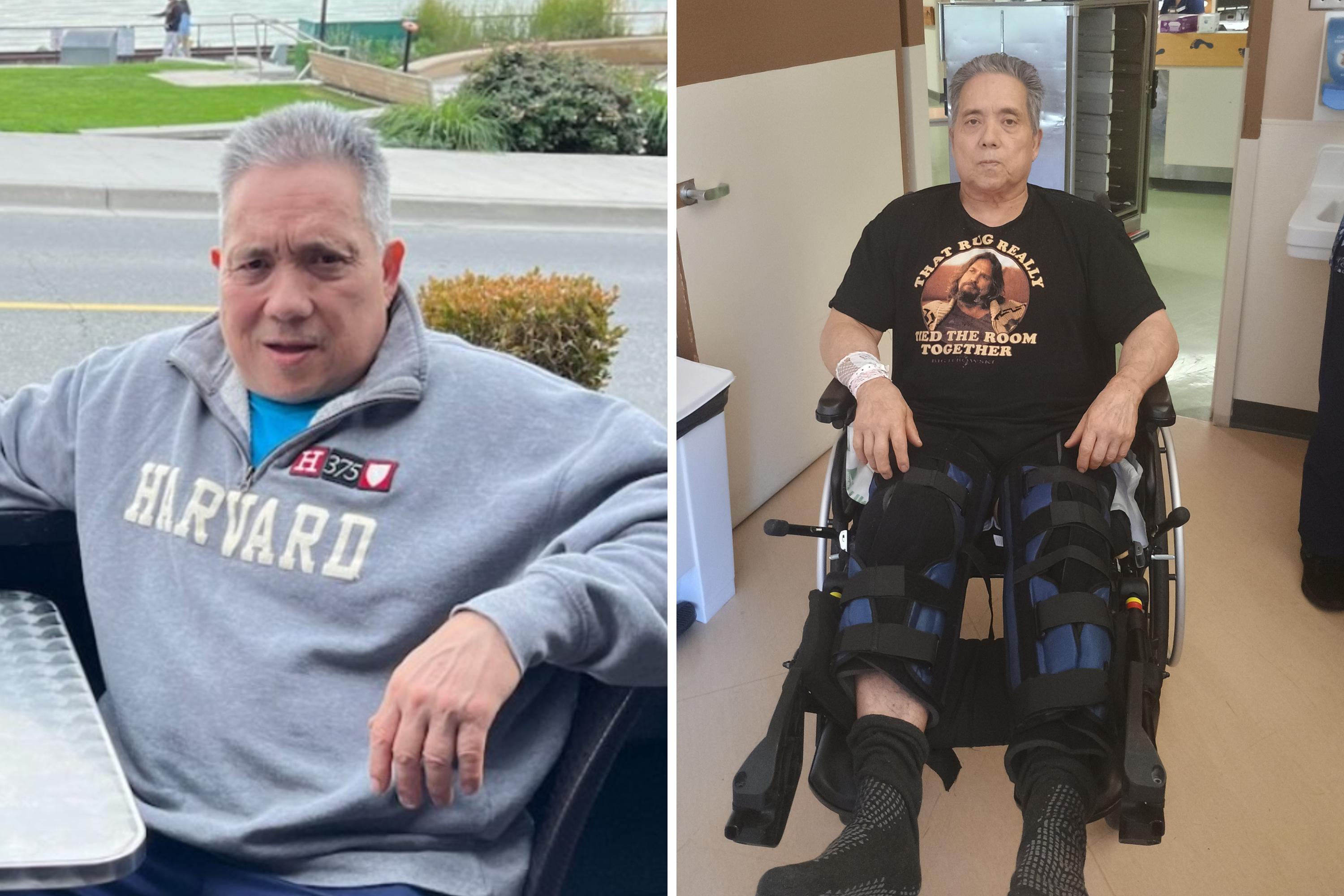 Boomer hits the gym for leg day—what happened next changed his life forever