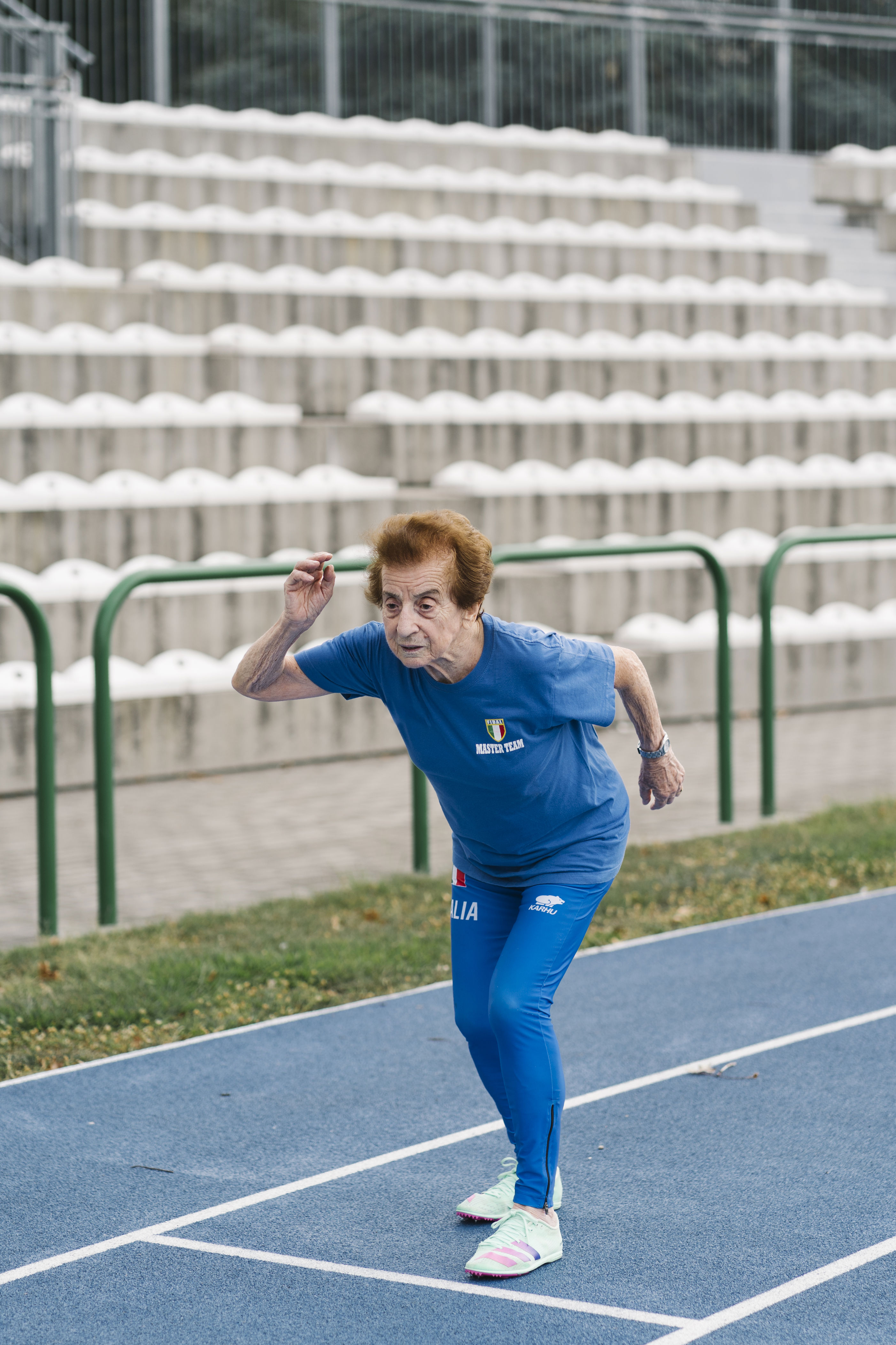 This 92-year-old sprinter has the muscle cells of someone in their 20s
