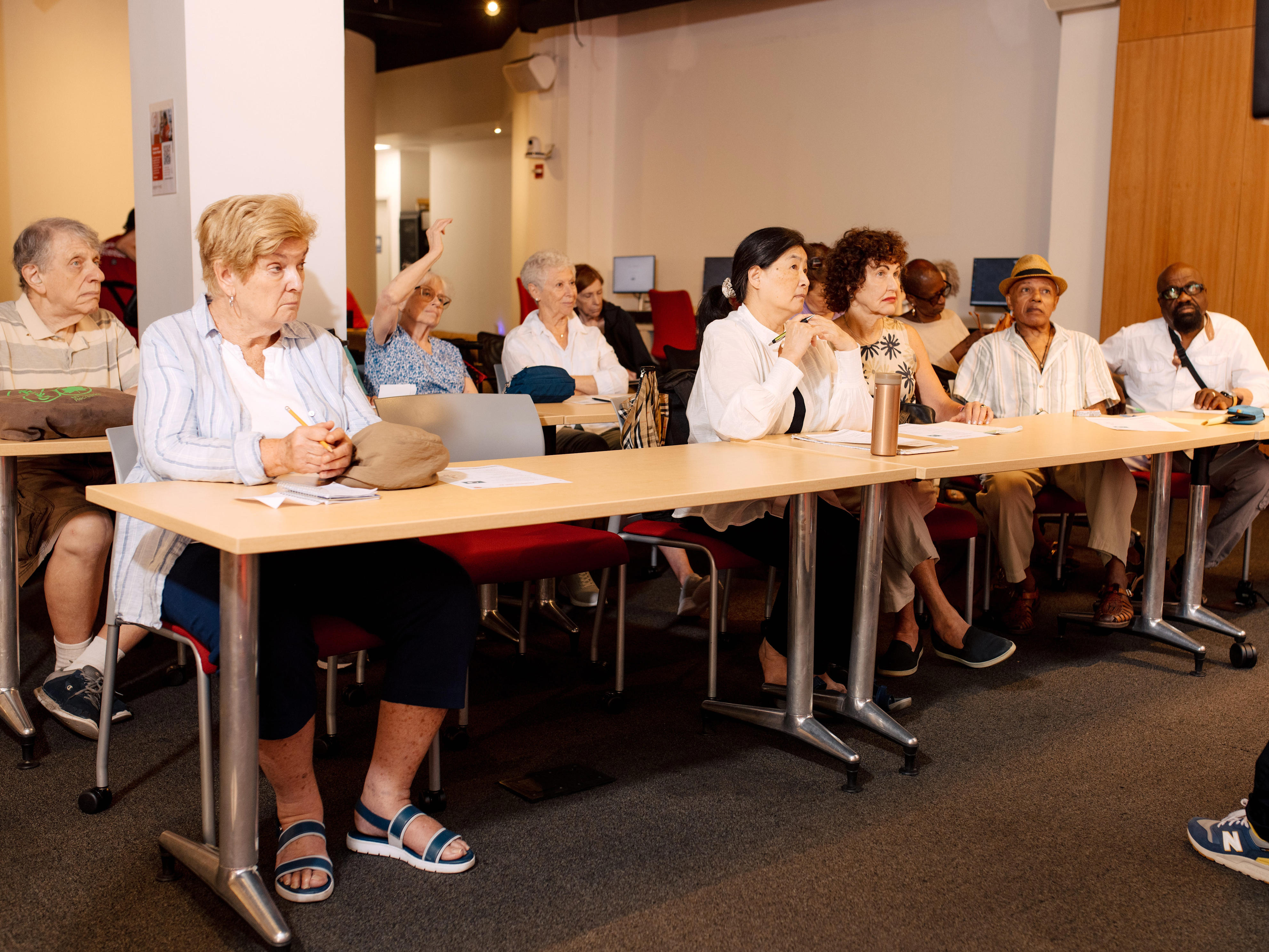 I attended an AI class for older Americans. The students couldn't have ...