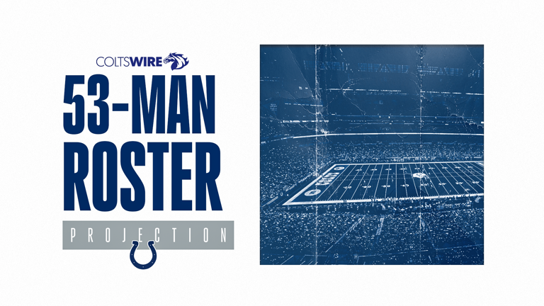 Colts 53-man roster projection after 8 picks in 2026 NFL draft