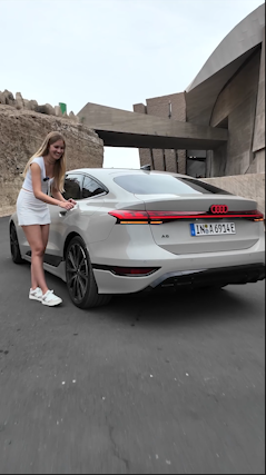 Dual Charging Flaps in the Audi A6 e-tron