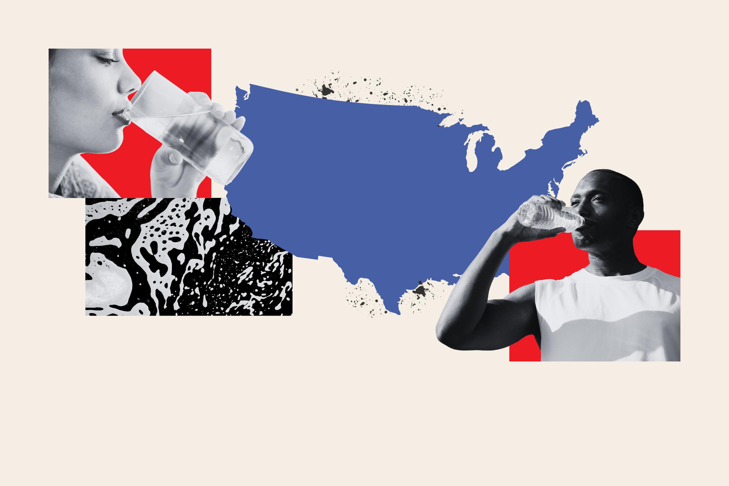 Map shows states where drinking water is contaminated with most PFAS