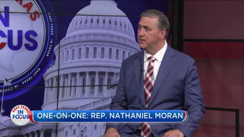 IN FOCUS: Rep. Nathaniel Moran discusses tariffs, Epstein files, Gaza ...