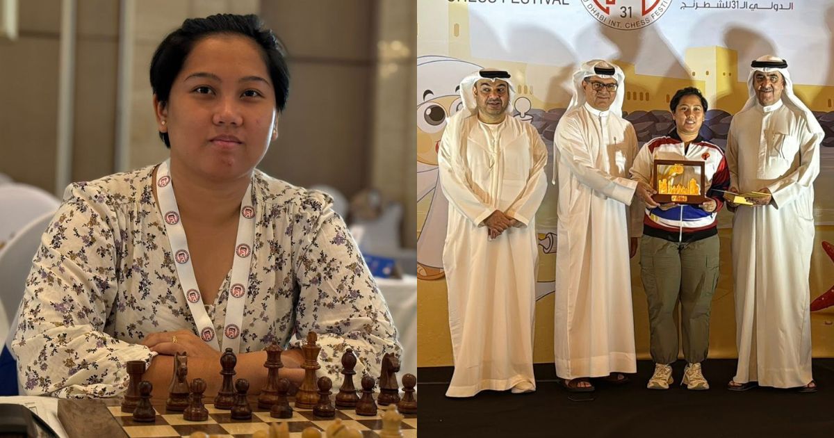 Filipina Grandmaster Janelle Mae Frayna wins historic gold in Abu Dhabi