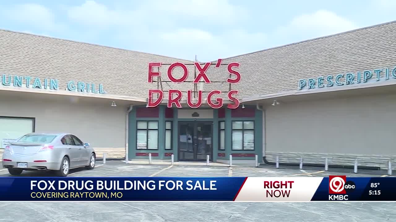 Historic Fox Drug building in Raytown listed for sale after decades as ...