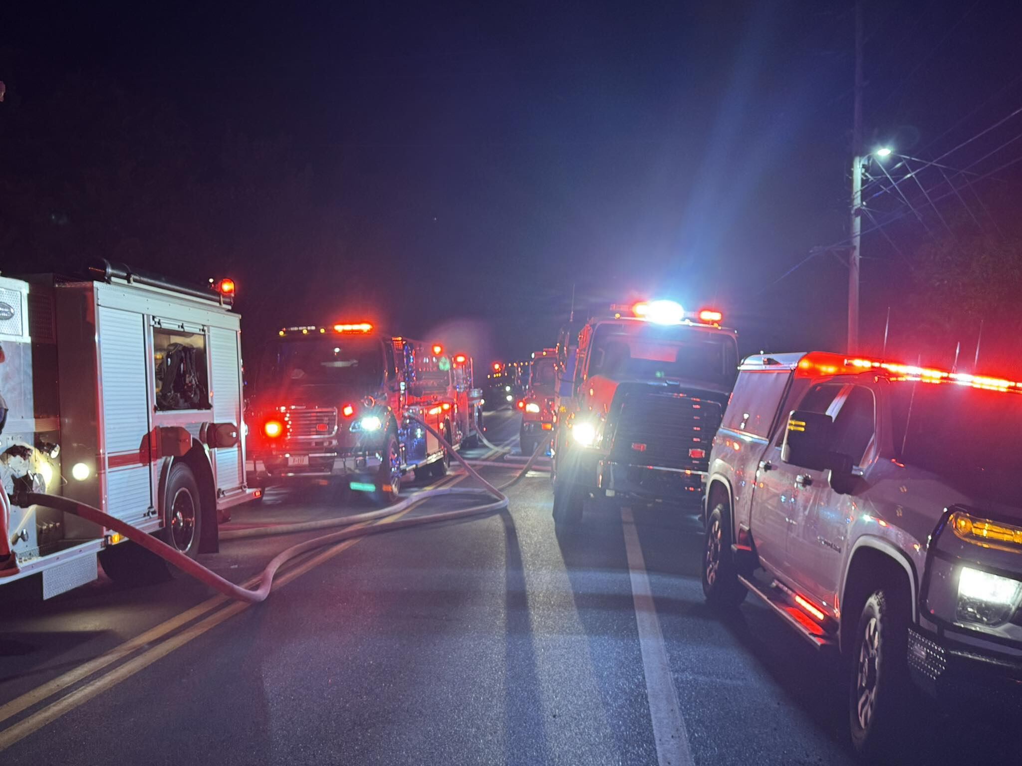 1 seriously burned during fire on Hwy. 121 in Calloway Co.