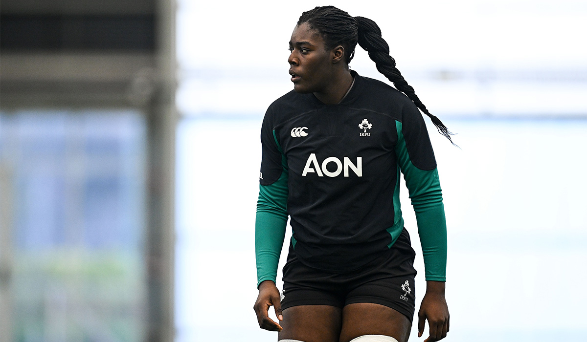 Irish rugby player Alma Atagamen's skills as a nursing student help her ...