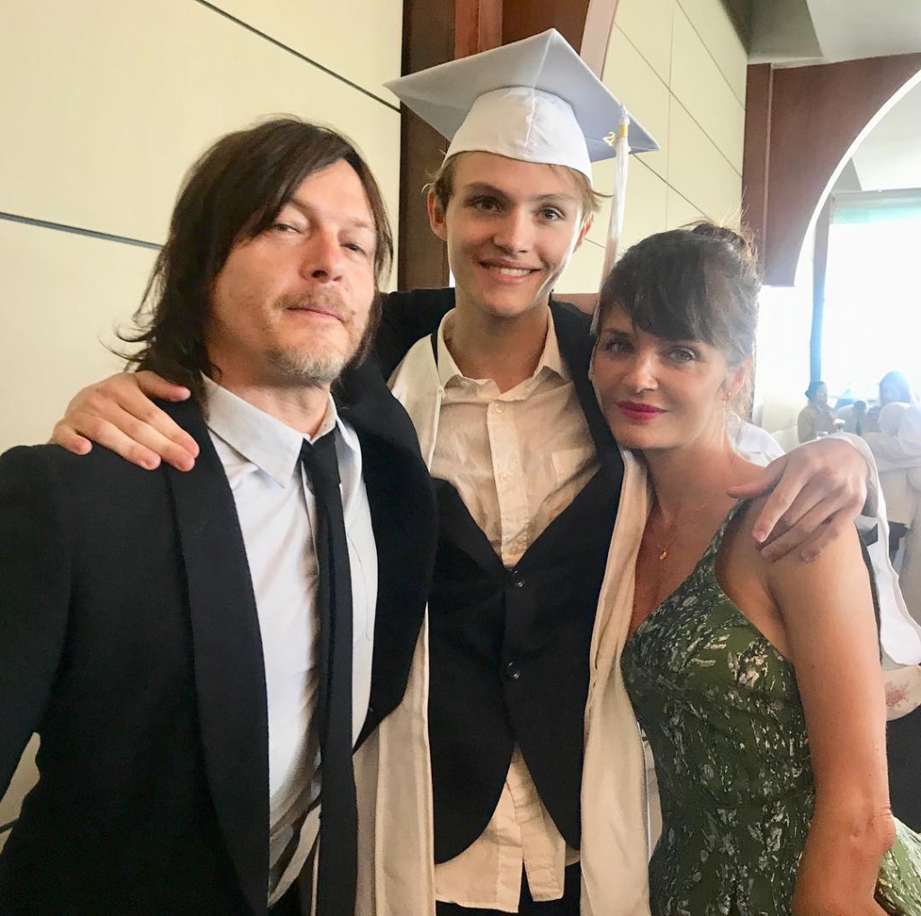‘Walking Dead’ star Norman Reedus and supermodel Helena Christensen’s ...