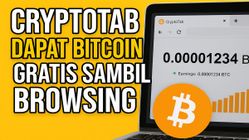 CryptoTab Browser: Cara Dapat Bitcoin Gratis Sambil Browsing, Benarkah Menguntungkan?