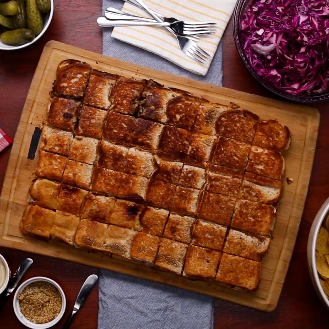 Sheet-Pan Party Paninis