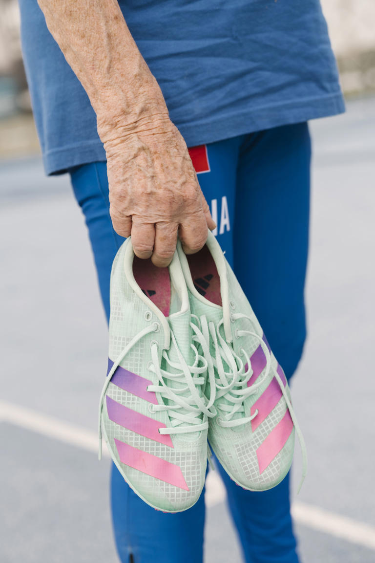 This 92-year-old sprinter has the muscle cells of someone in their 20s