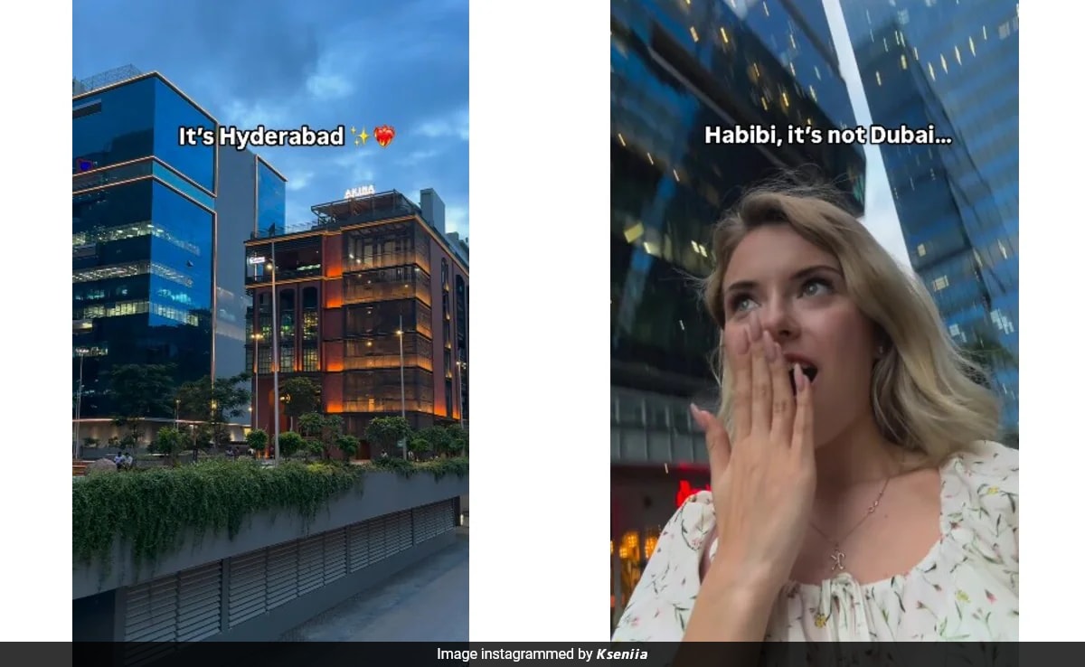 Russian Vlogger Marvels At Hyderabad's "World-Class" Infrastructure ...