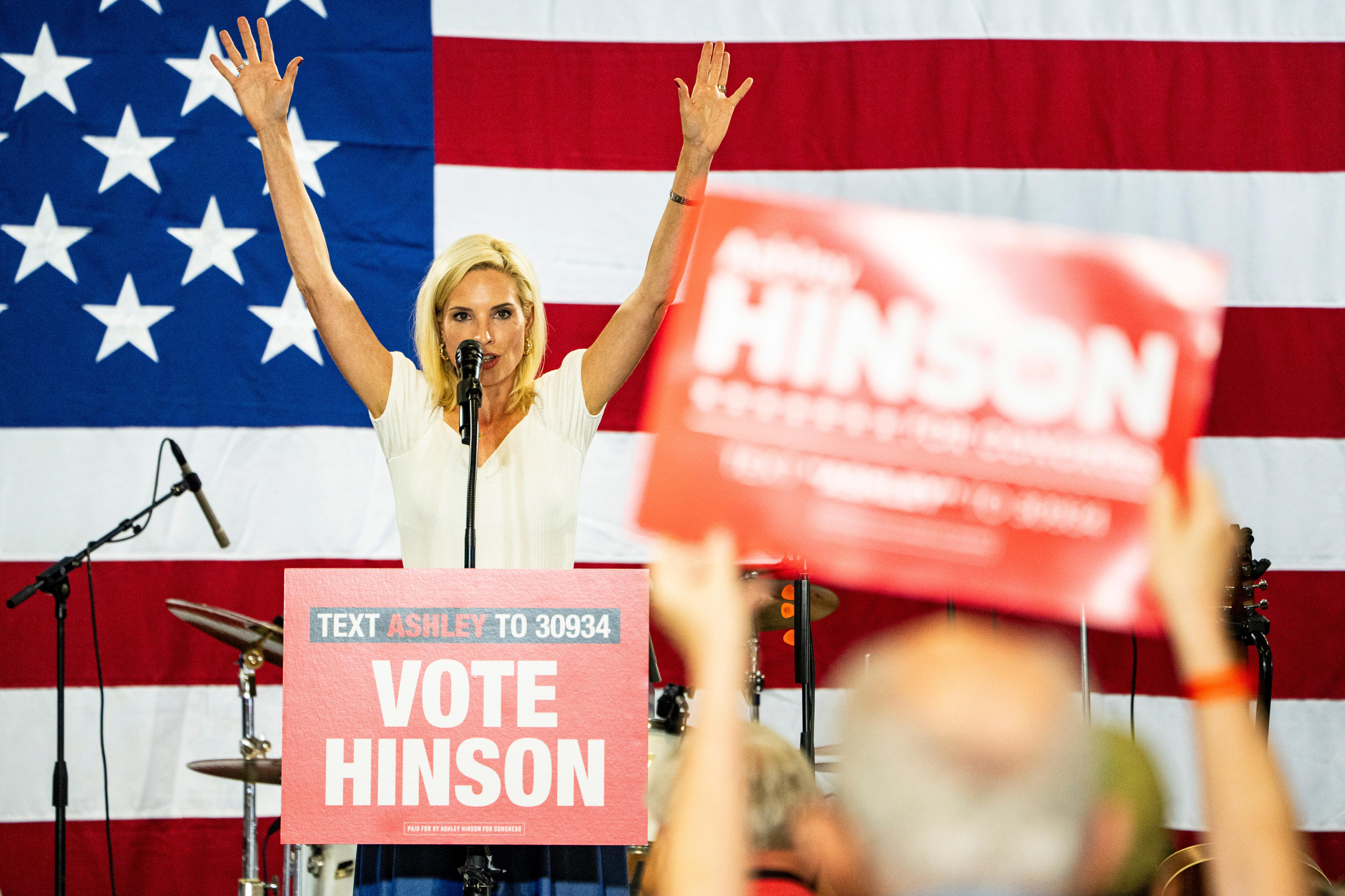 Iowa Republican Ashley Hinson announces 2026 US Senate campaign