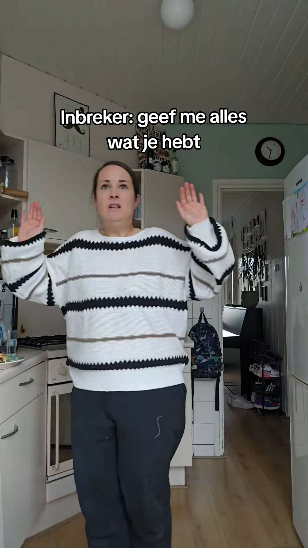 Inbreker Krijgt een Lesje