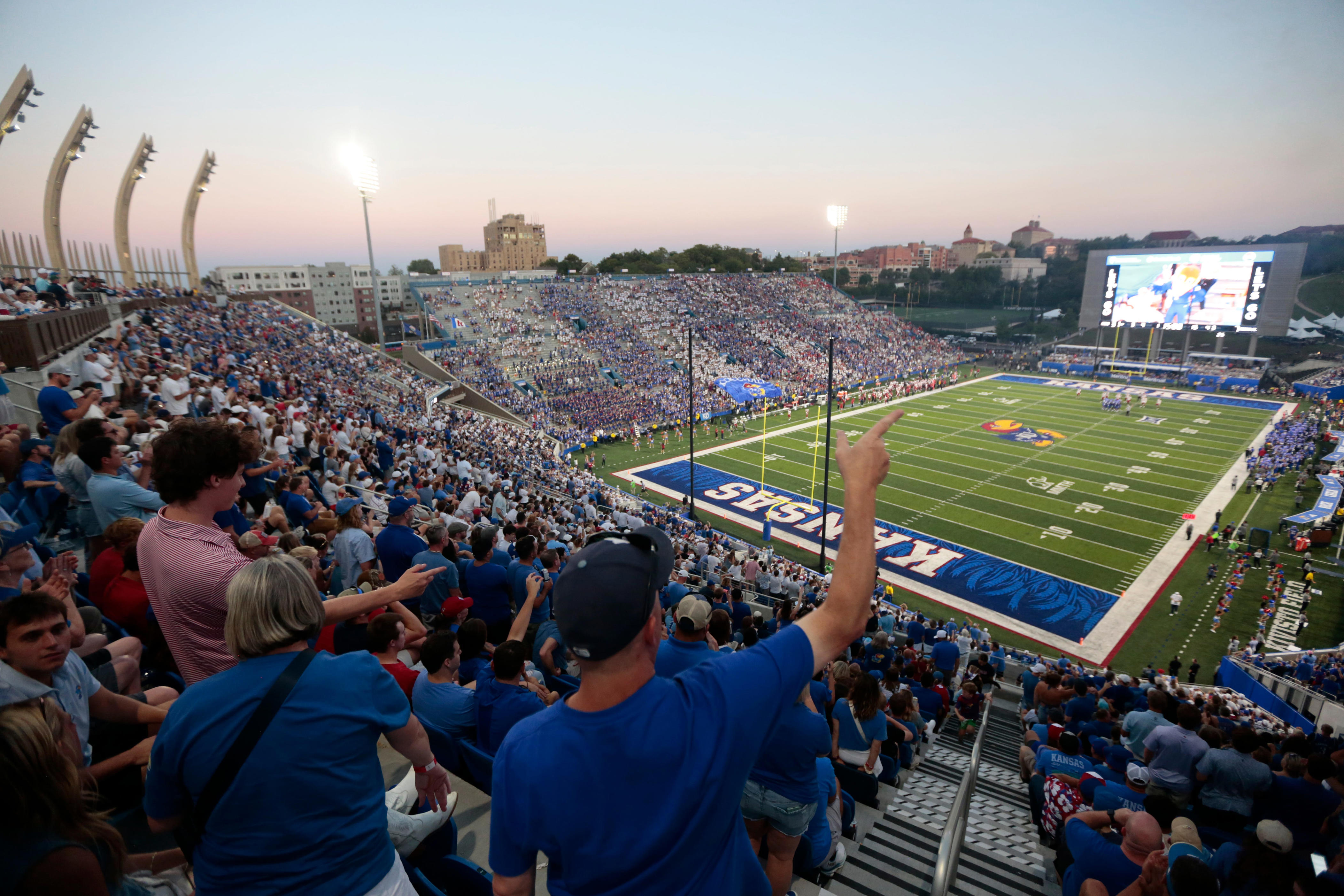 The conference center at Kansas football’s stadium is opening soon ...