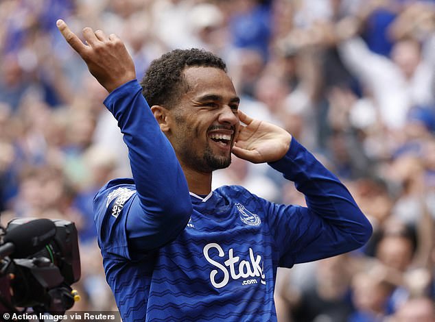 Everton score their FIRST goal at brand new Hill Dickinson Stadium