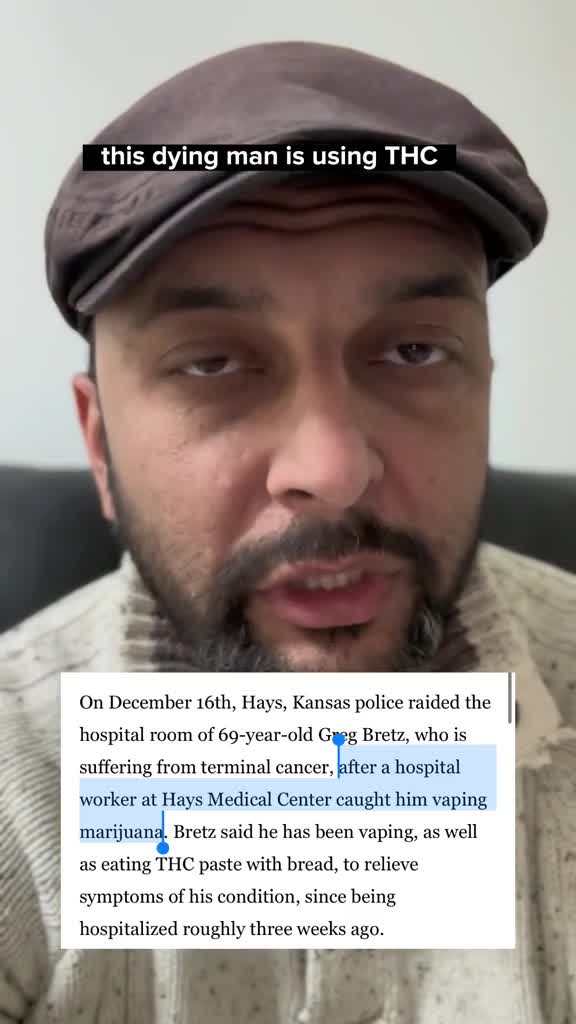 Police Raid Dying Cancer Patient’s Hospital Room Over THC Use