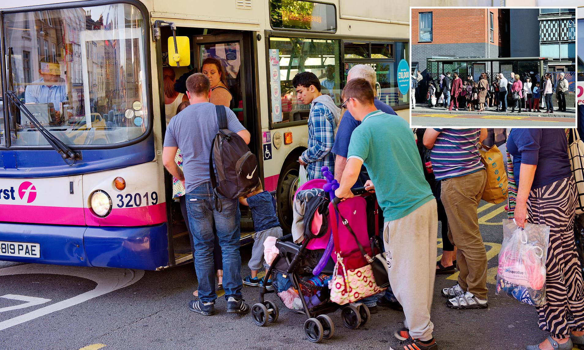 Bus company running lessons on how to queue as drivers complain of ...