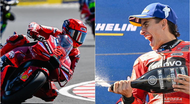 MotoGp, Marc Marquez trionfa nel Gp d'Ungheria davanti ad Acosta e Bezzecchi. Bagnaia nono