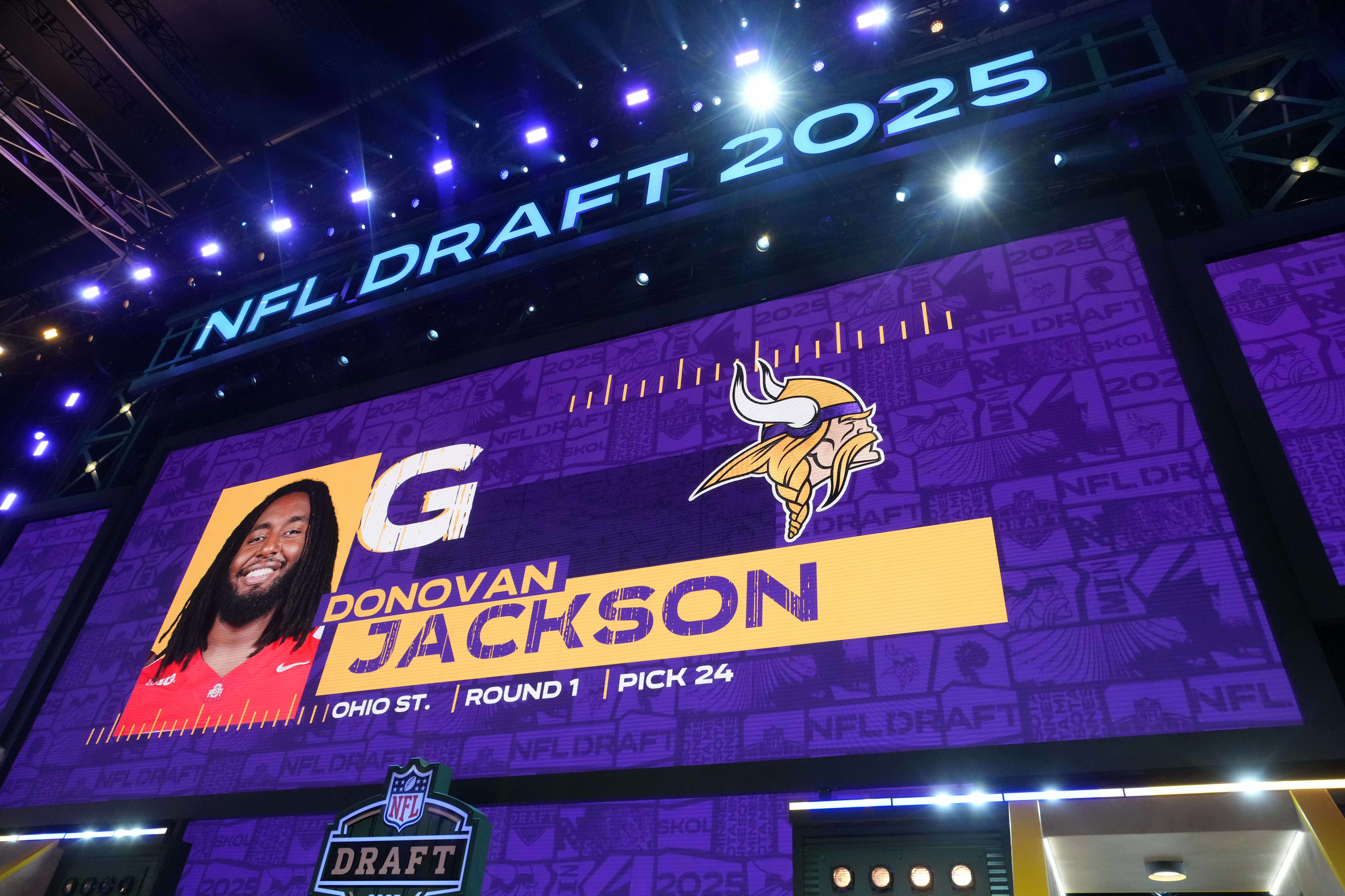 Updated Minnesota Vikings draft picks in the 2026 NFL Draft after the ...