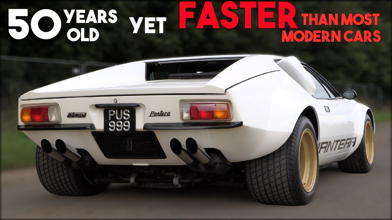This 1970s Car Outsprints Modern Supercars?! DeTomaso Pantera
