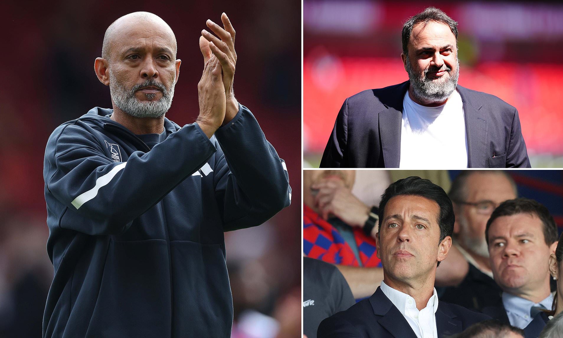 Final goodbye? Nottingham Forest fans chant Nuno Espirito Santo's name ...