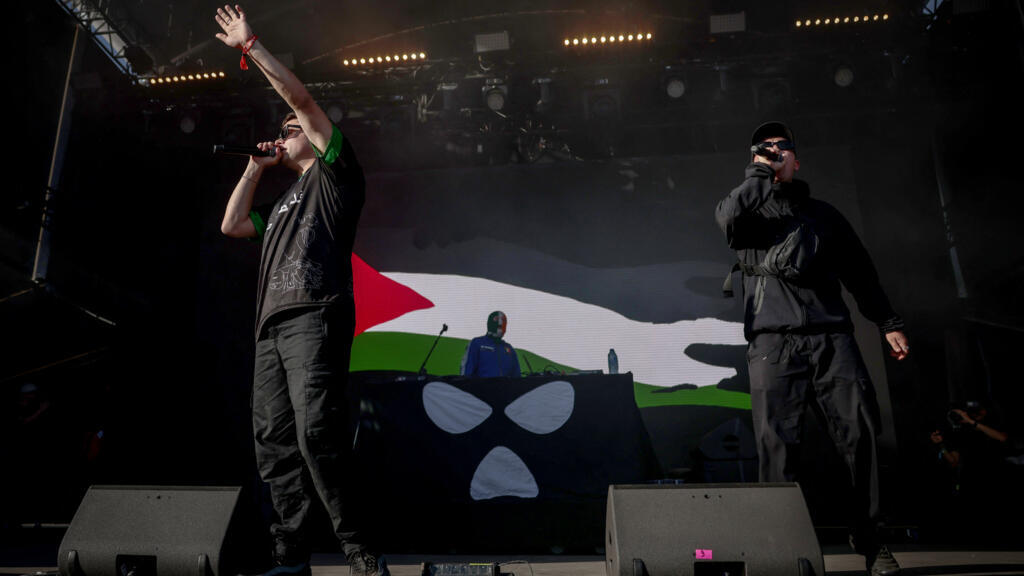 Irish rap group Kneecap play Paris concert despite Gaza protest controversy