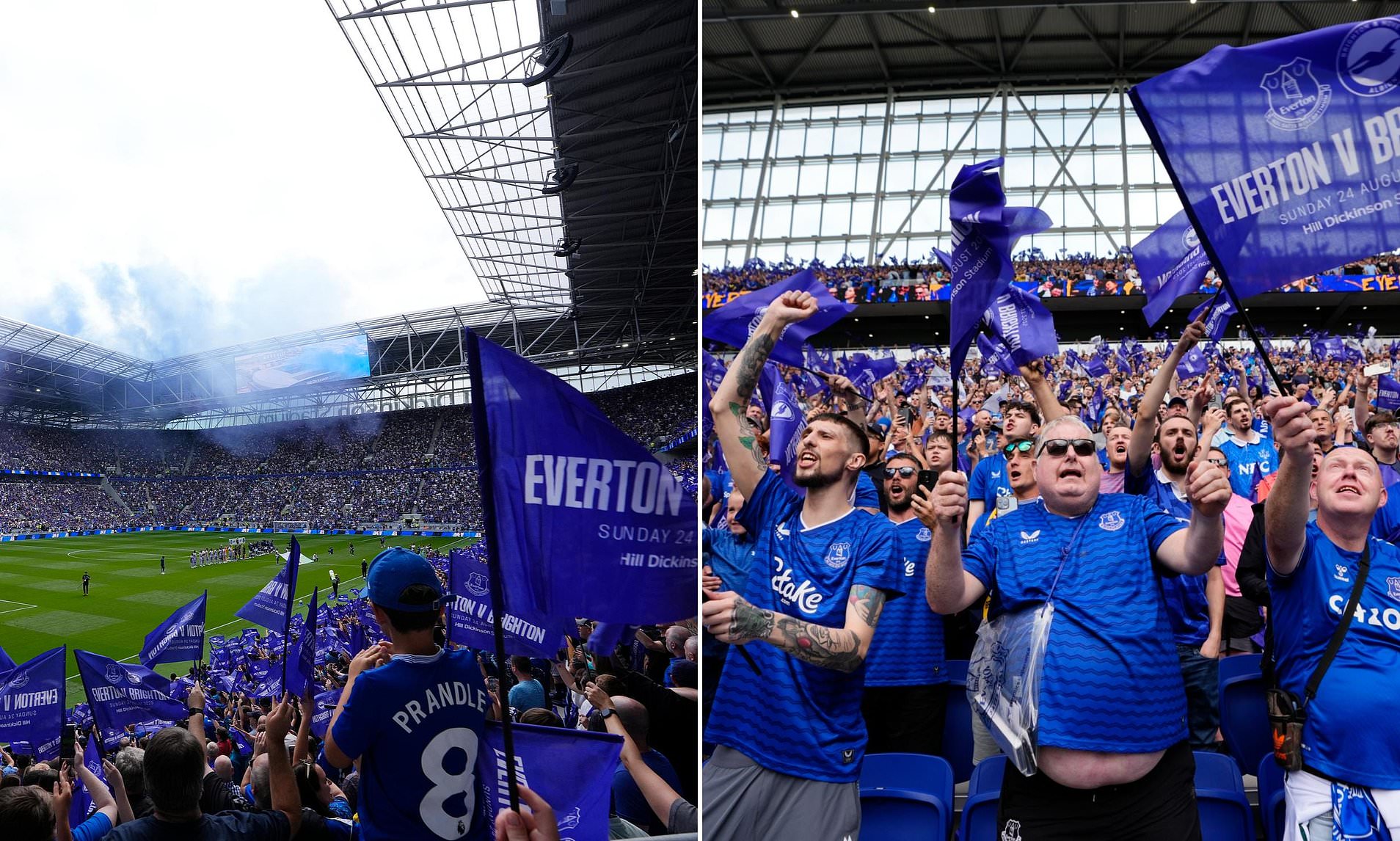 Everton fans blast new Hill Dickinson Stadium view as a 'disgrace' in ...