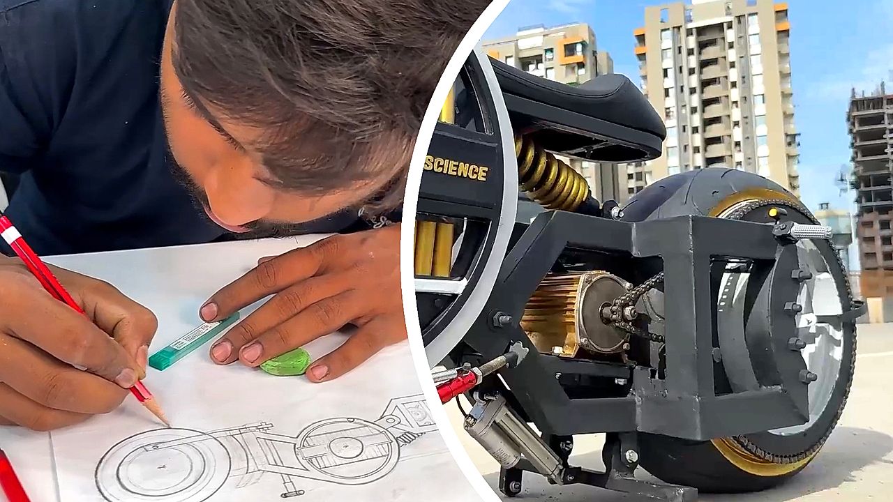 Indian students create the world's first AI-powered autonomous motorcycle