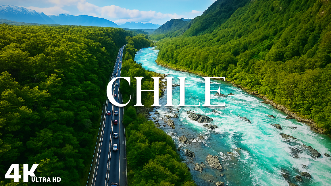 Chile desde otra perspectiva – Vistas aéreas en 4K