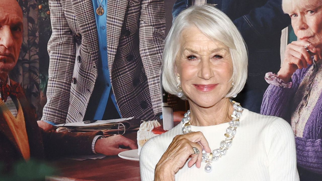 Helen Mirren's fresh white outfit was a masterclass in wearing one hue ...