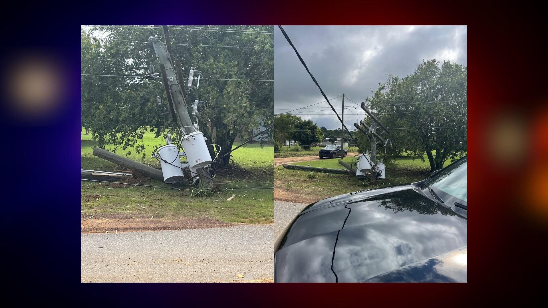 Repairs underway after crash led to downed power line in Grady County