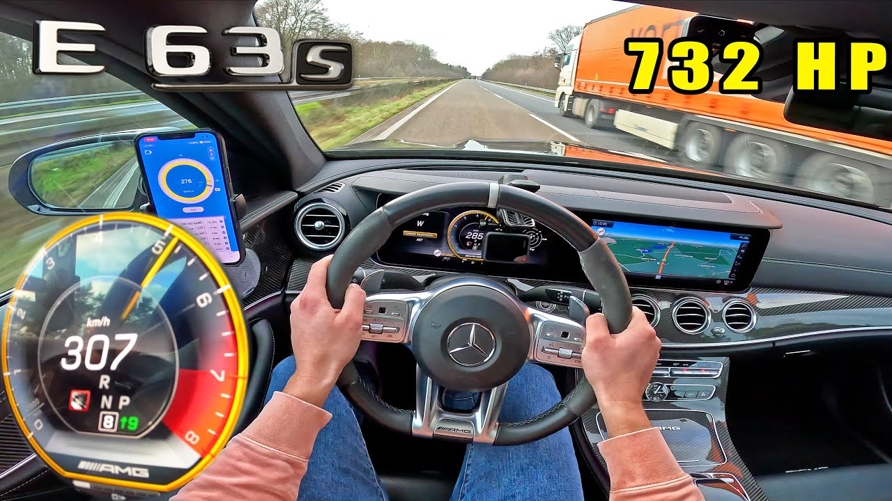 732HP AMG E63 S Autobahn Monster